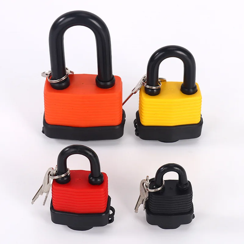 Wholesale Iron Rubber Sheathed Waterproof Laminated Padlock For ...
