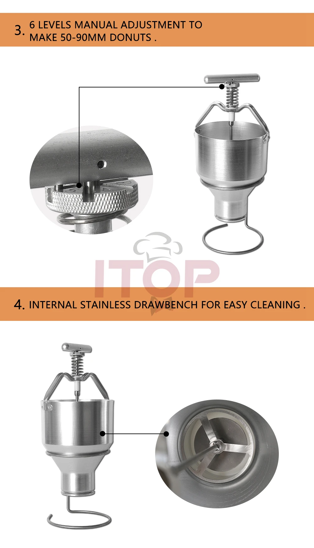 Manual Donut Maker - Efficient & Durable Donut Dispenser