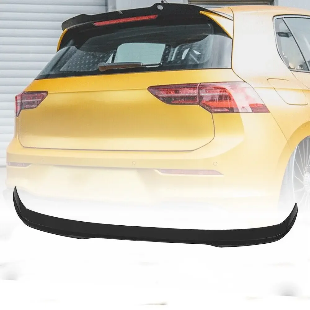 Best Selling Abs Plastic Tail Wing Bright Black Rear Trunk Spoiler Wing ...