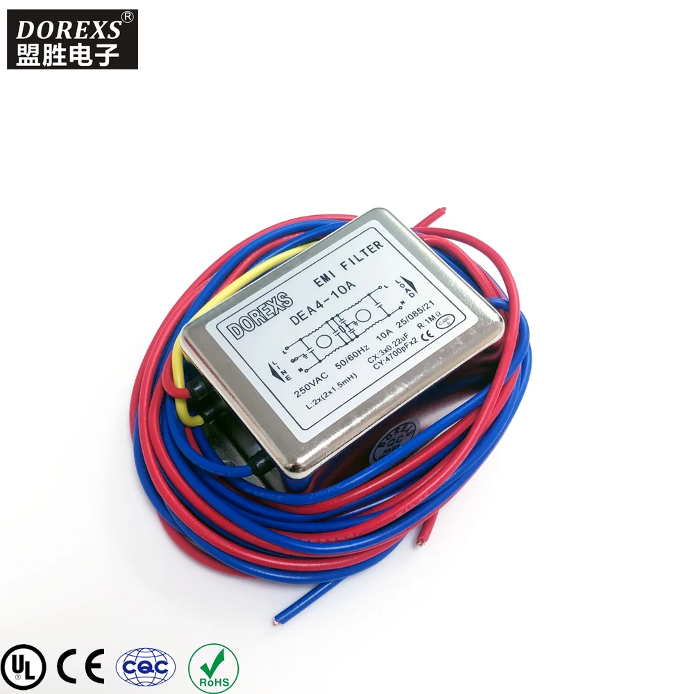 EMI Filters Single phase AC Filters Medical Grade EMI Power Line Filter ...