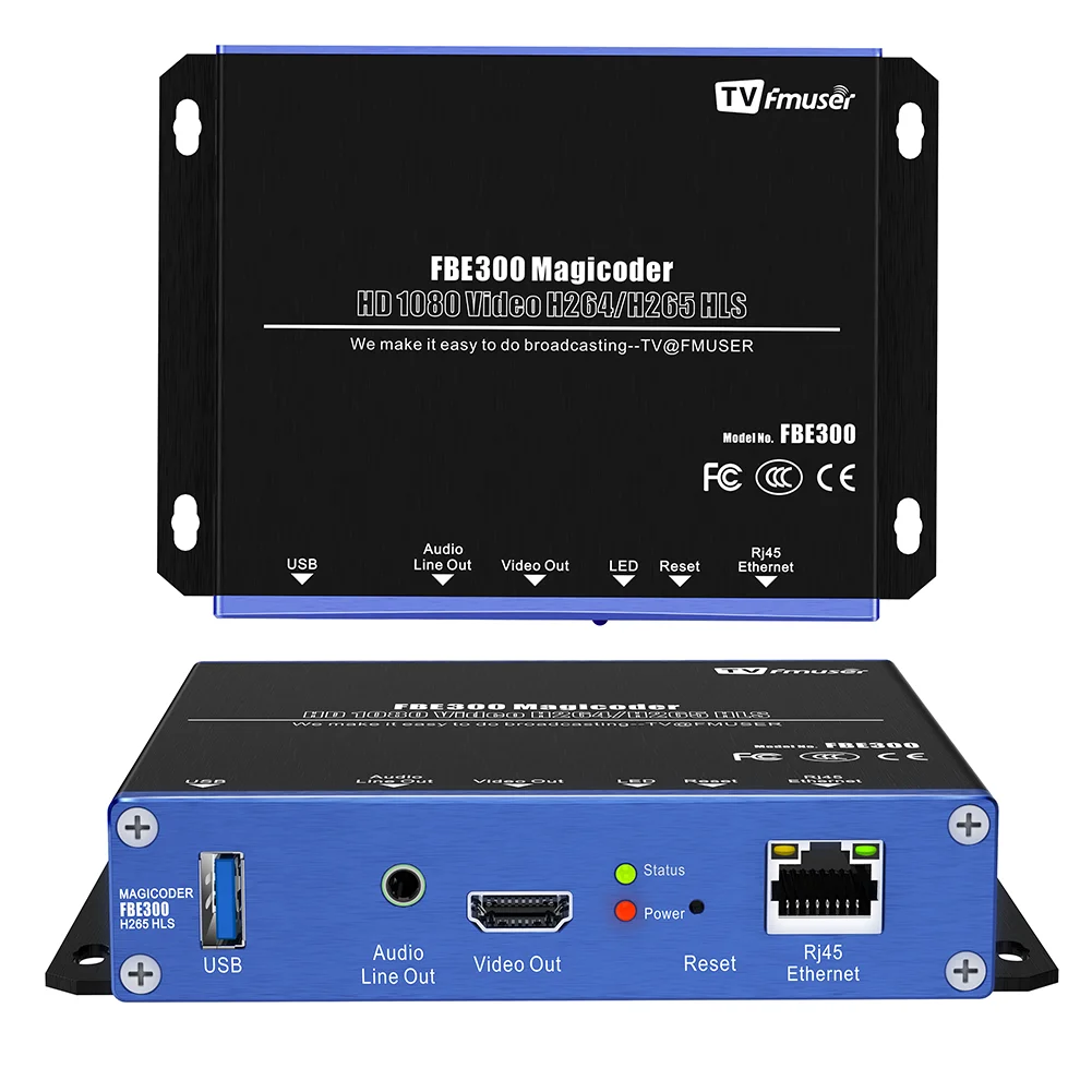 Fmuser Fbe300 Magicoder Video Transcoder Iptv Encoder Decoder Video ...