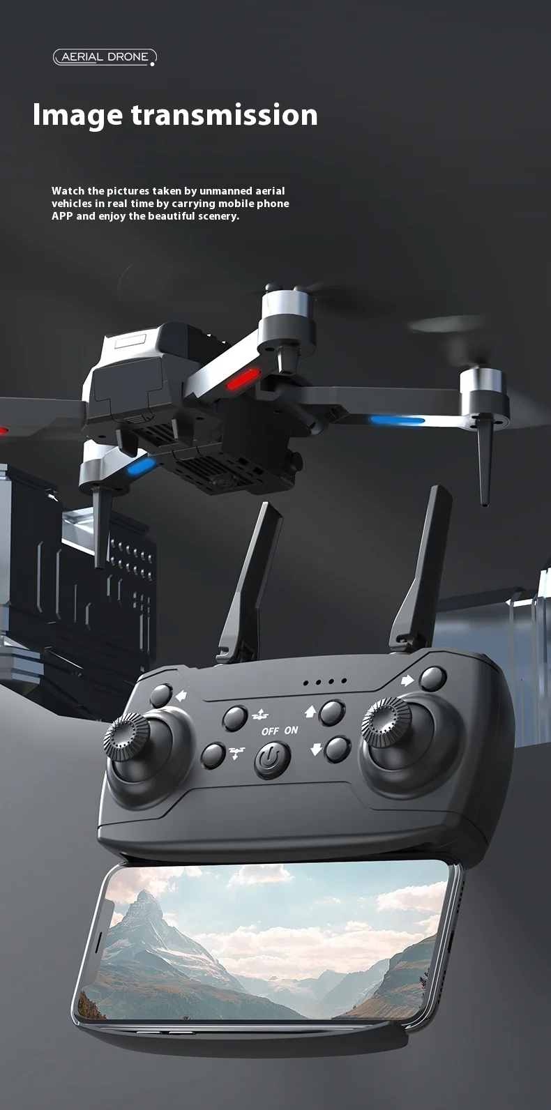 E99 MAX Cameras Drone 4K Dual Camera FPV HD Aerial Photography Foldable ...