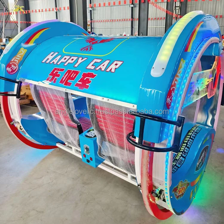 Amusement Park Ride Swing 360 Rolling Car Simulator for Adult Fun 360 ...