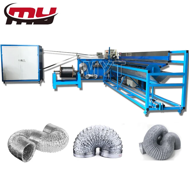 MYT HVAC Rockwool Insulated Flexible Duct Machine