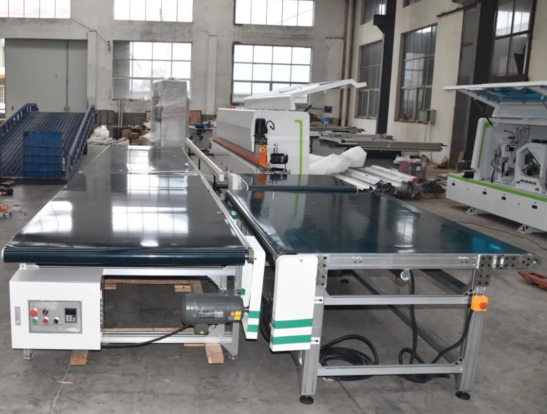 Woodworking Straight Edge Sanding Machine Conveyor Belt Conveyor - Buy ...