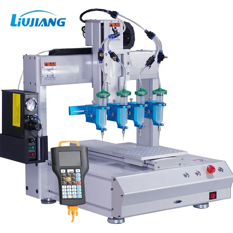 300ml Silicone Dispensing Machine with 4 Heads & 3 Axes - OEM