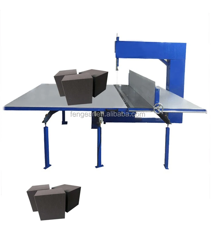 Midium Size Vertical Mattress Foam Sponge Cutting Machine
