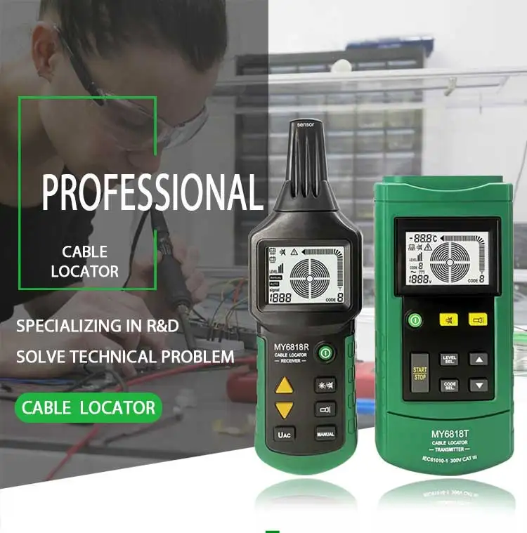 High Quality Underground Pipe Locator Accurately Find The Fault Point ...