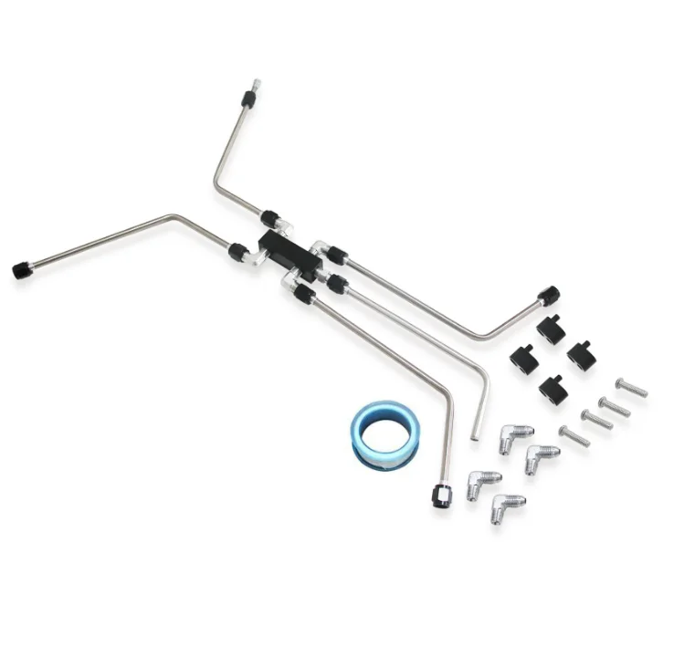 Fuel Brake Line LS Stainless Steel Coolant Crossover Vapor Vent Kit for ...