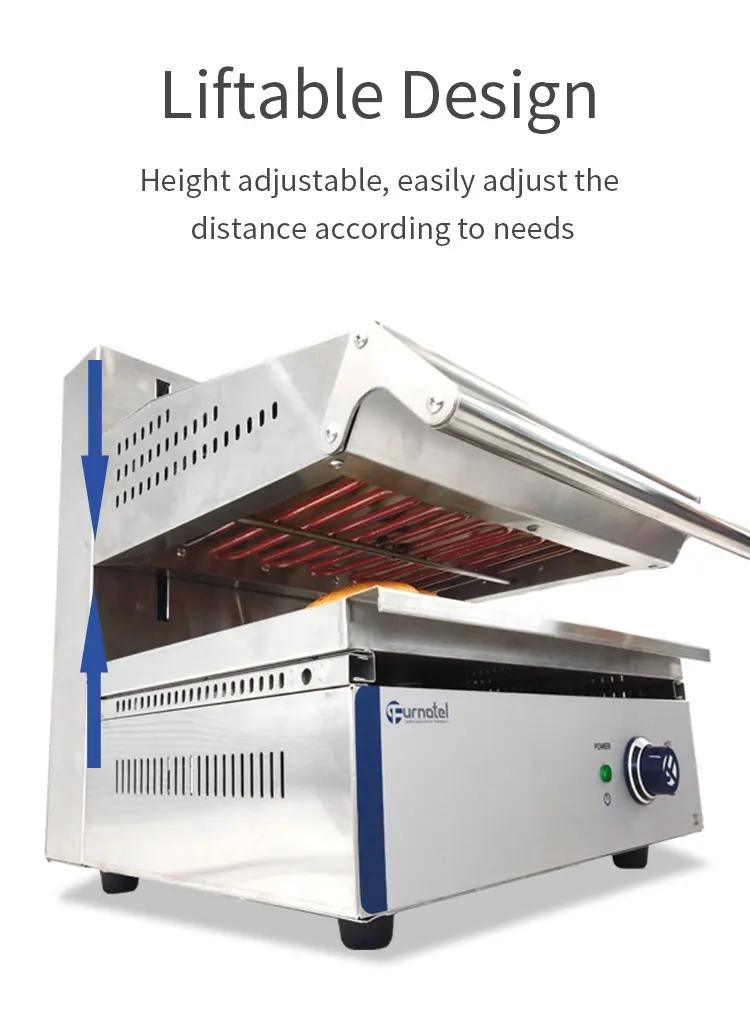 Furnotel Electric Lift Salamander Grill - Durable & Efficient