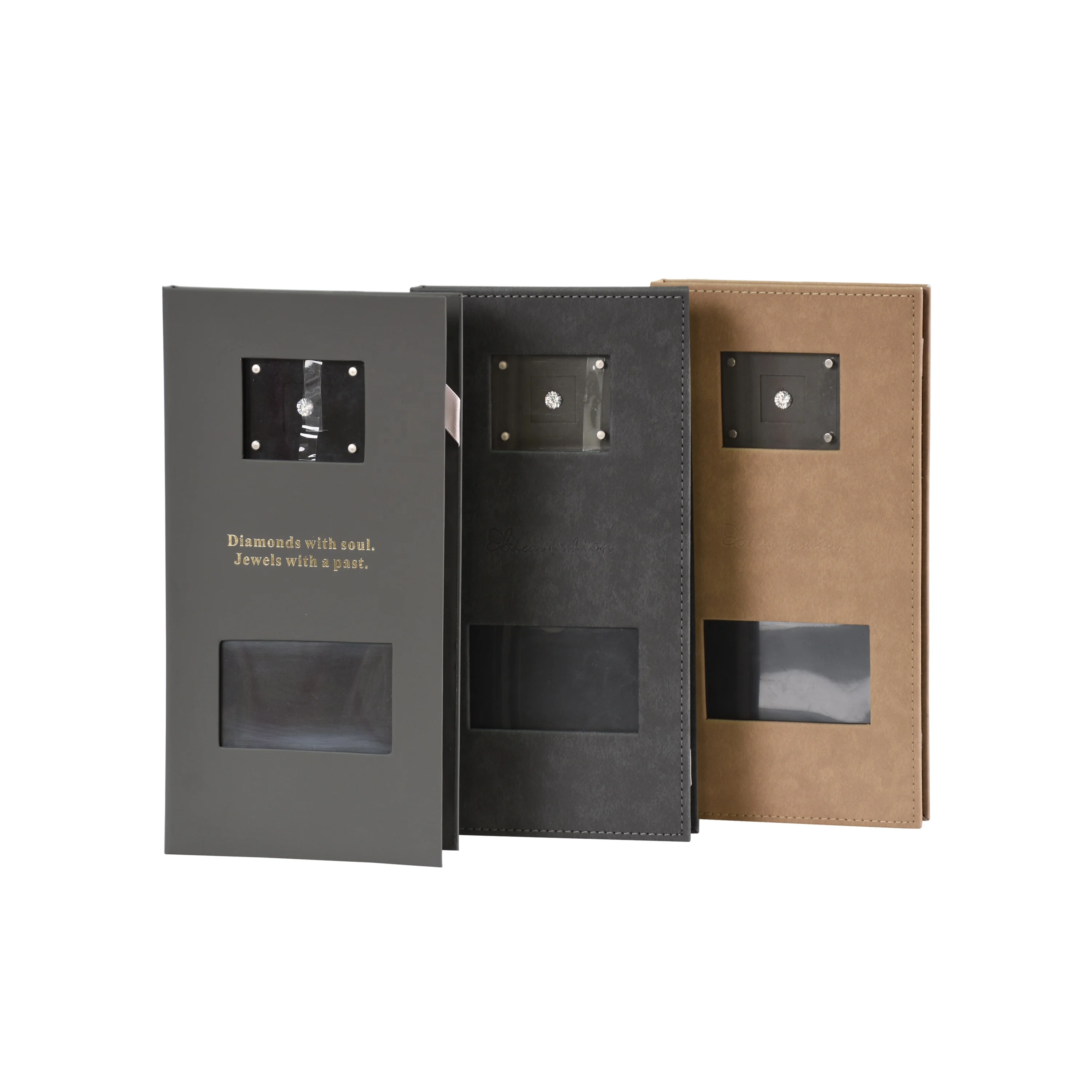 Custom Fashionable Creative Luxury Loose Diamond Display Box Package