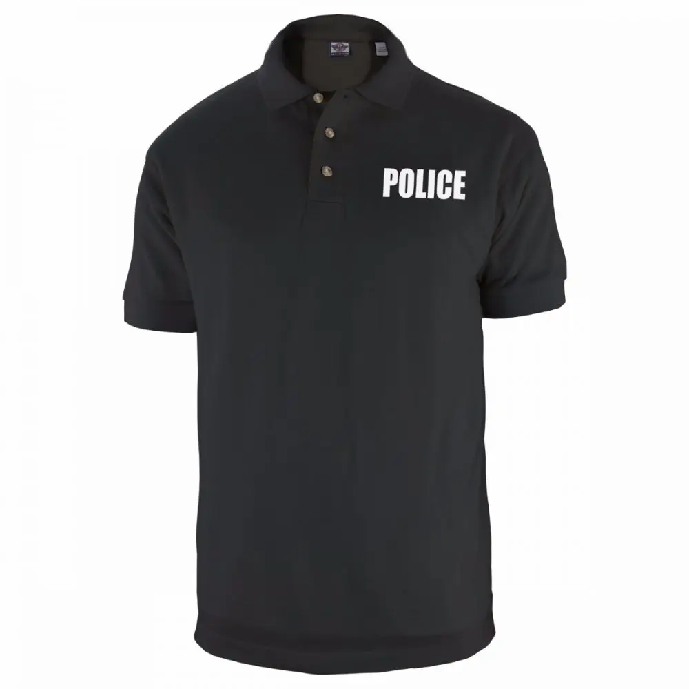 Navy Blue Security Officer Uniforms Tactical Polyester Cotton Police ...