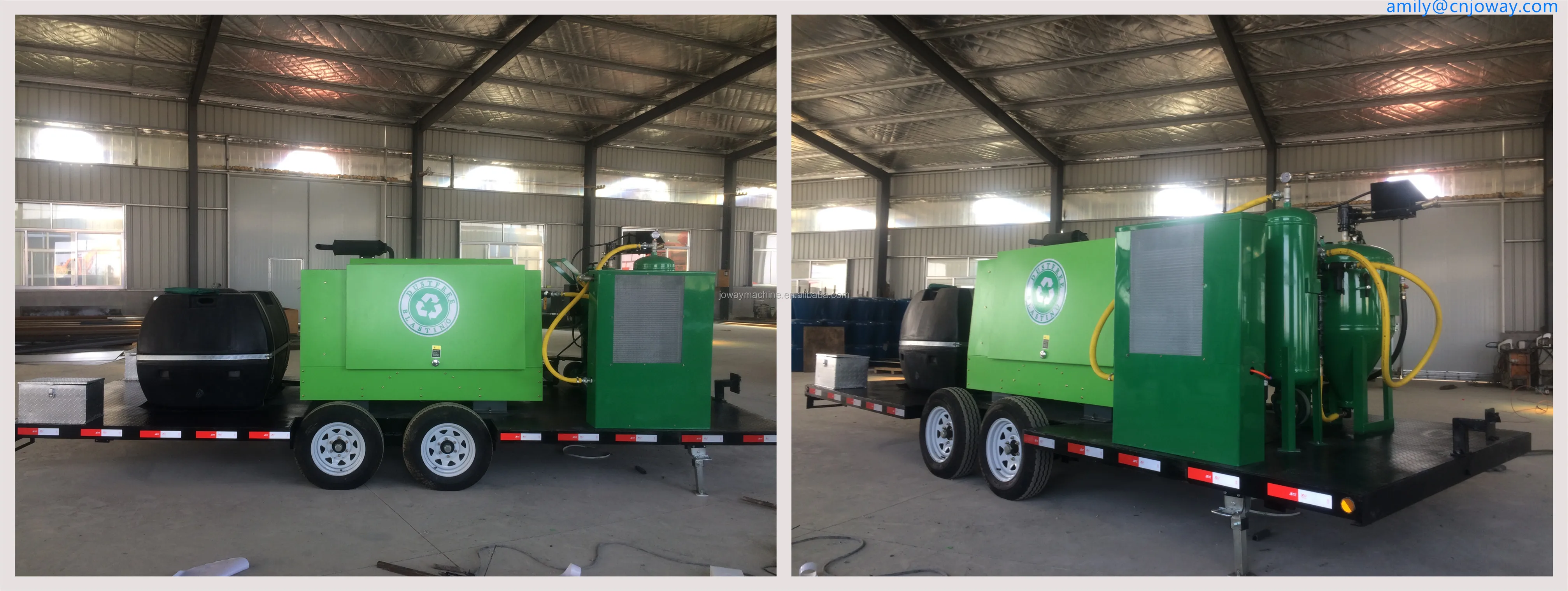 Mobile Sandblaster - Eco-Friendly Dustless Blaster Trailer