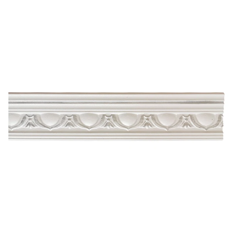 Modern Flower EPS Material Baseboard & Crown Molding