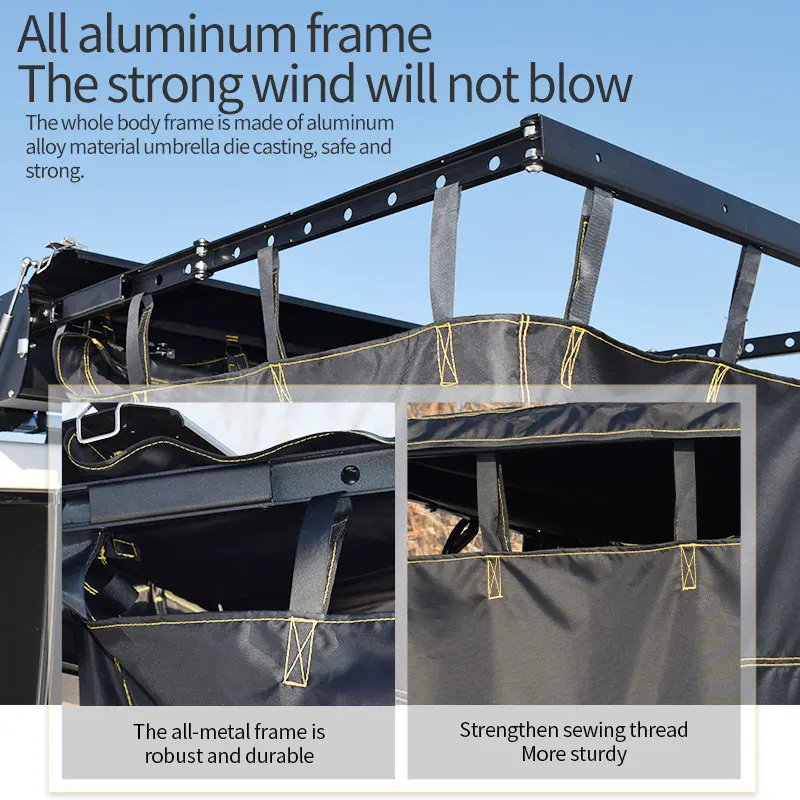 Outdoor Car Shower Tent Awning Changing Room Privacy Portable Camping ...