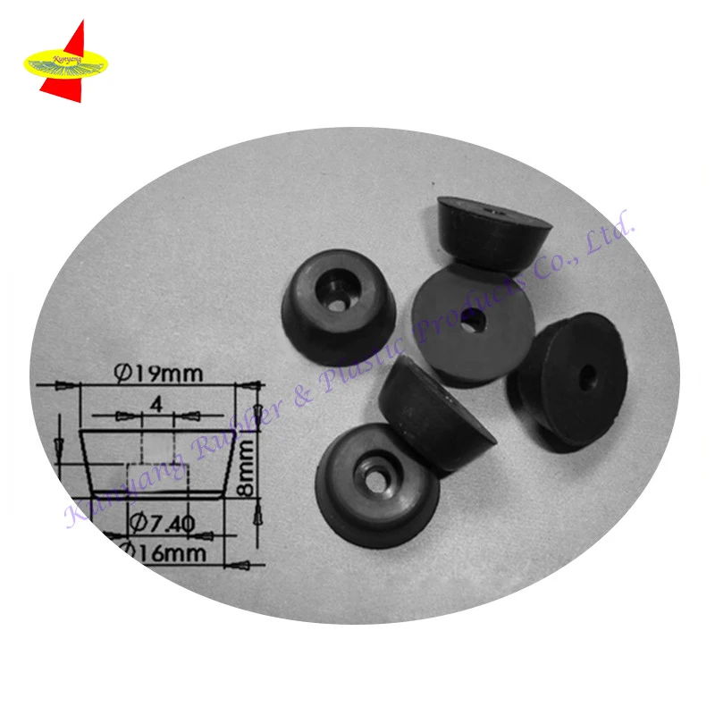 Rubber Machine Feet - Durable, Anti-Slip Vibration Dampers