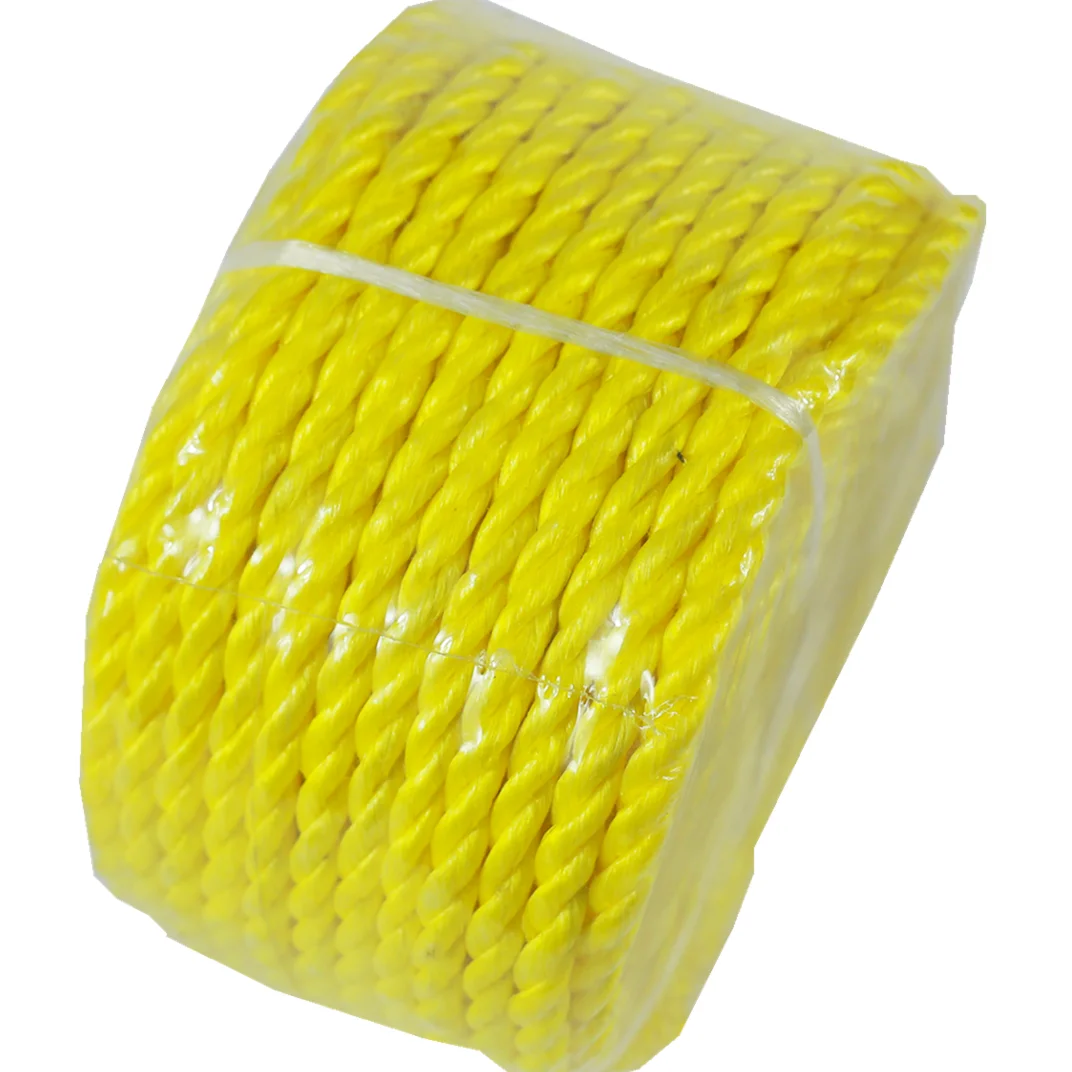 High Quality Pe String Twisted Rope Colored 3 Strands 6mm-20mm Twisted ...