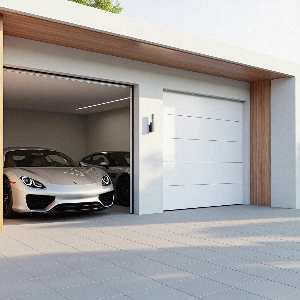 Modern 3-Car Garage Design Prefabricated Prefab Steel Structure ...