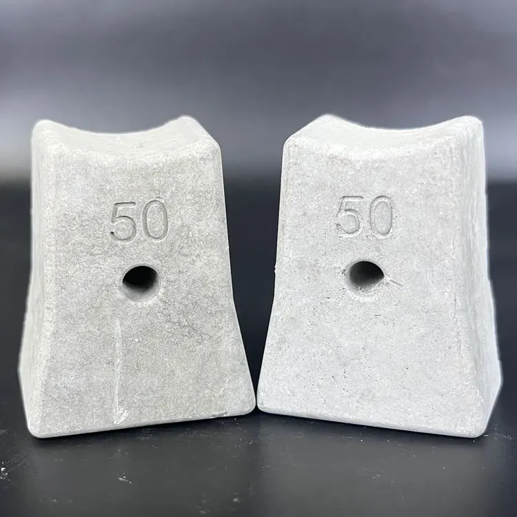 50mm High Strength Fiber Concrete Spacers for Reinforced Concrete ...