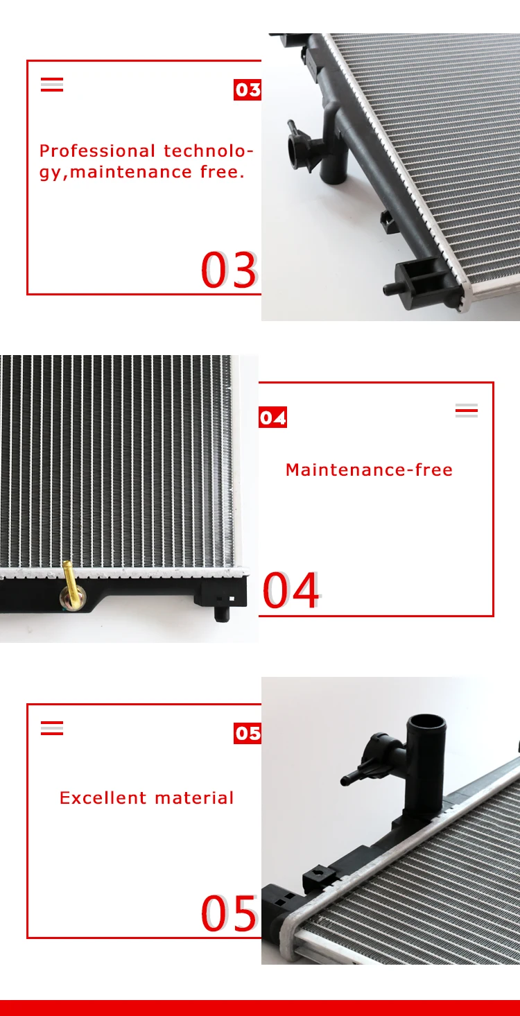High Quality Radiators for OPEL - OE 52400707 & 93296384