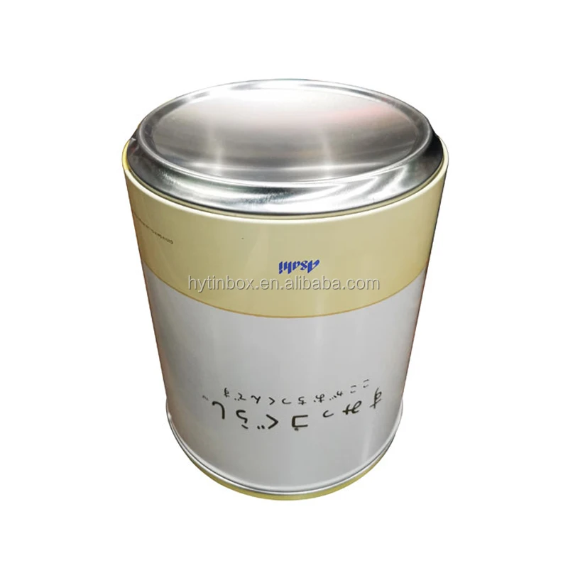 Japan Design Large Drum Shape Coke Can Tin Can For Snacks Popcorn ...