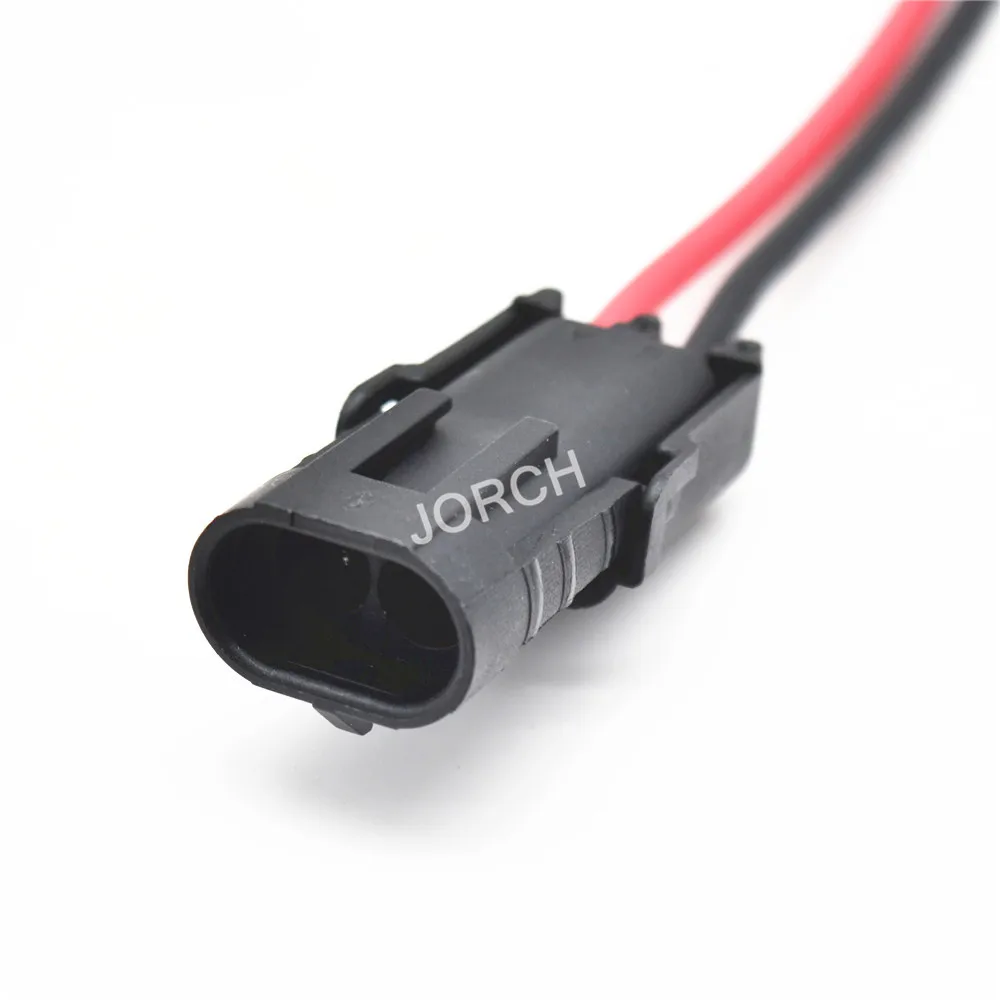 2 Pin Way Gm Female Male Injector Socket Waterproof Connector Plug Auto ...