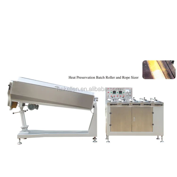 Sweet Candy Batch Roller And Rope Sizer Machine Candy Kneading Machine ...