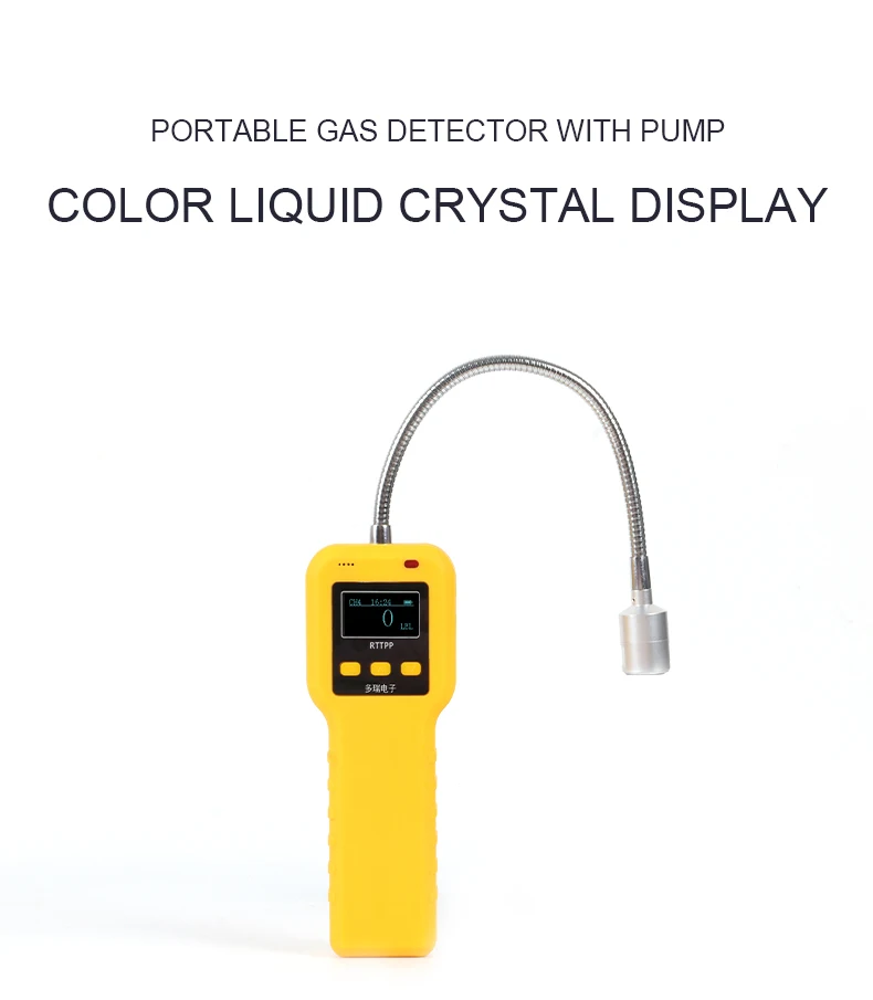 Portable Natural Gas Leak Detector - Long Tube for Combined Space Gas ...
