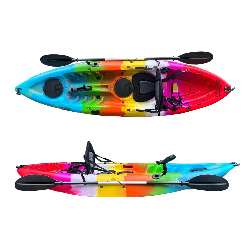 Young Pro Angler Kayak Caiaque De Pesca Kayak Single Person Hard ...