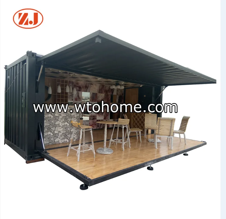 Shipping Container Kitchen 20ft / 40ft Container House Prefab - Buy Bar ...