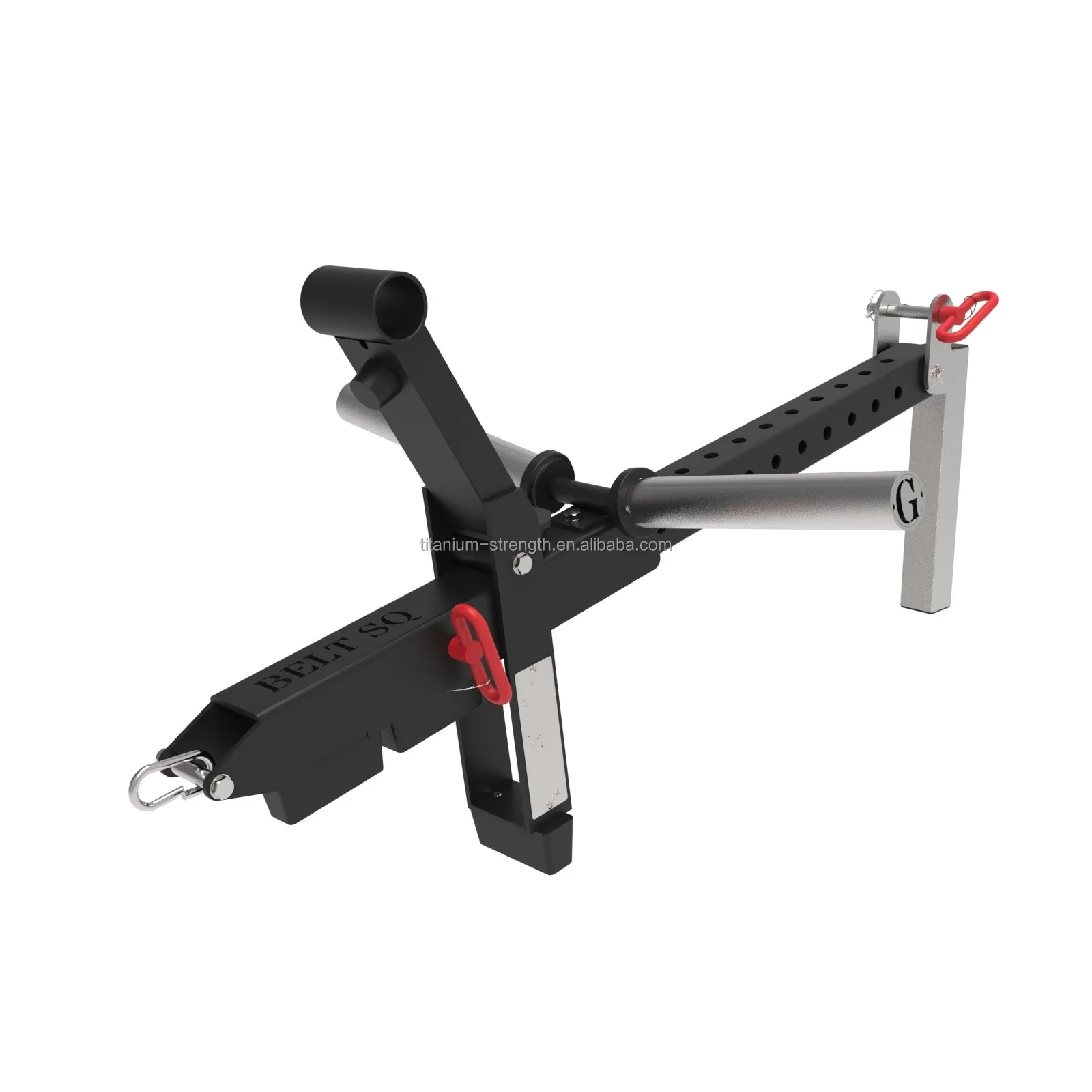 W1103+W1103D Belt Squat Attachment - Versatile Home Gym Accessory