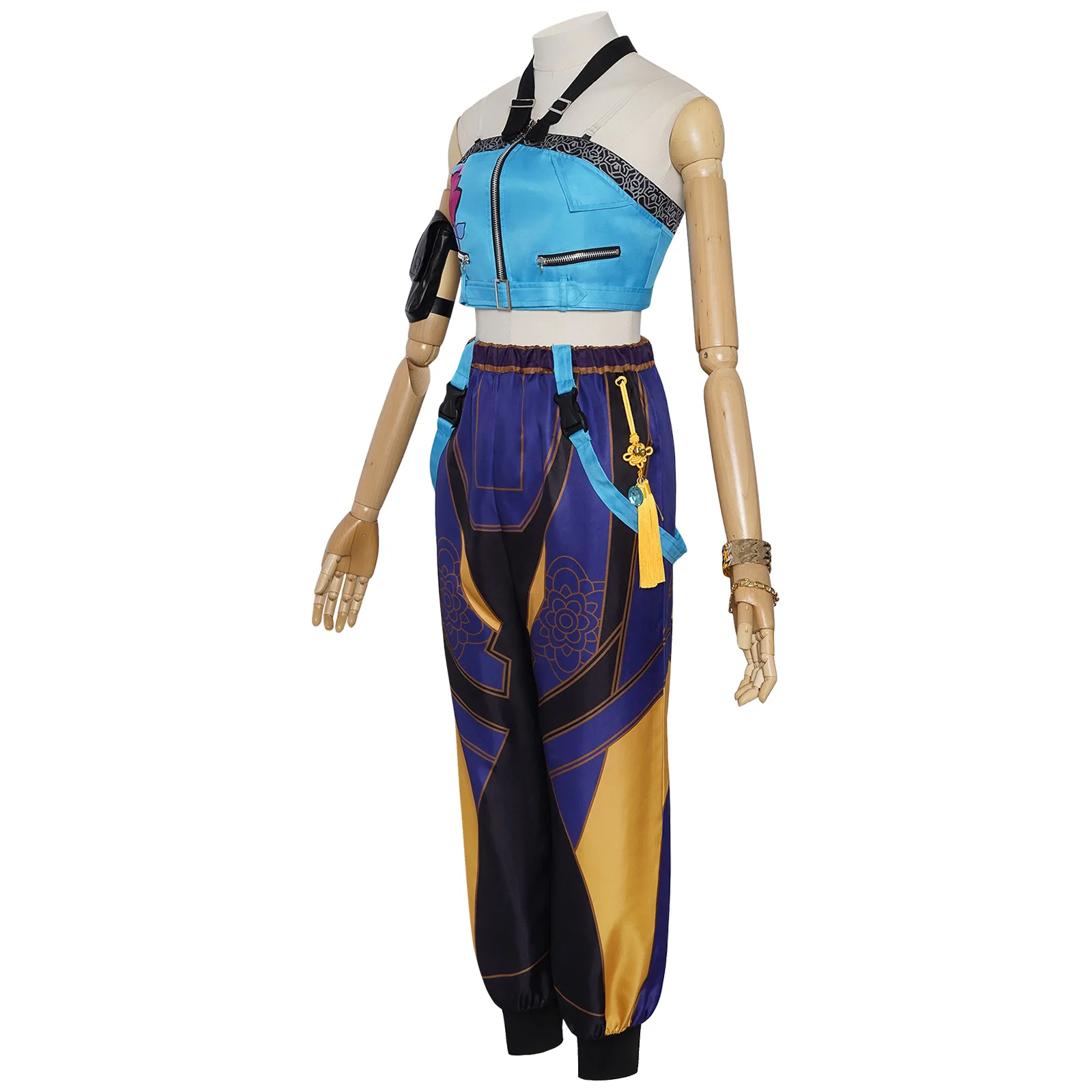 K-Pop Demon Hunters Mira Costume Fancy Dress Cosplay Virtual Idol Movie ...