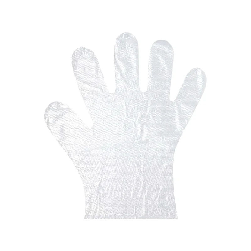 Disposable Polyethylene Gloves Cast HDPE and PE Material Comfortable ...
