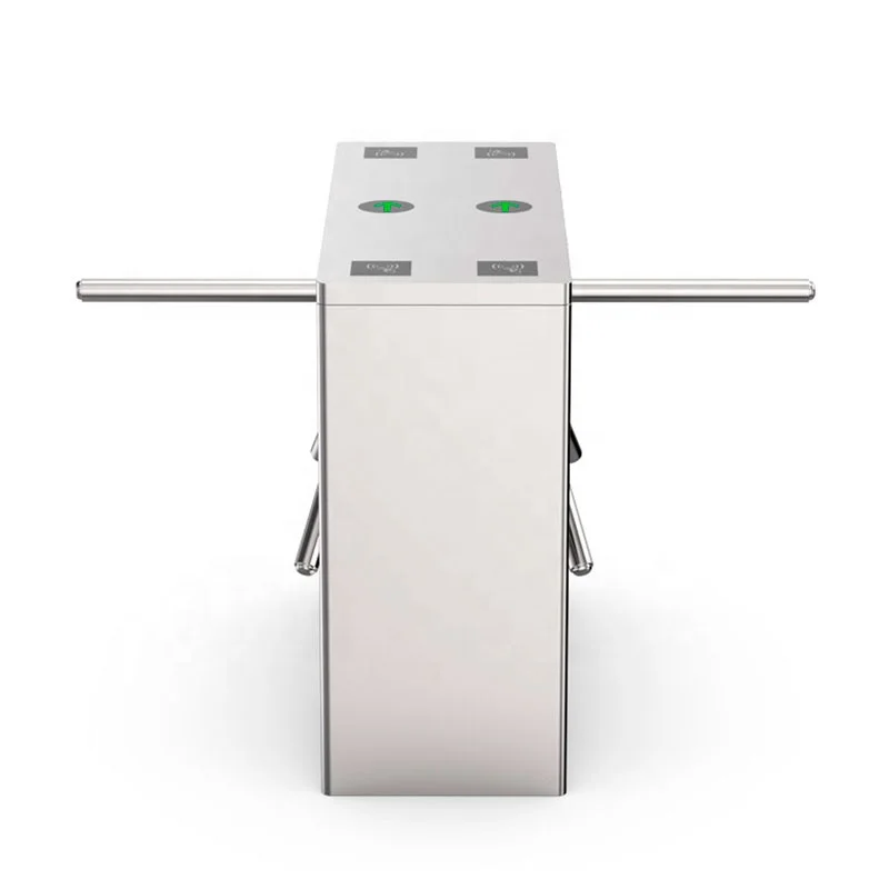 Two Lane Tripod Turnstile 304 Stainless Steel Double Motor Bridge ...