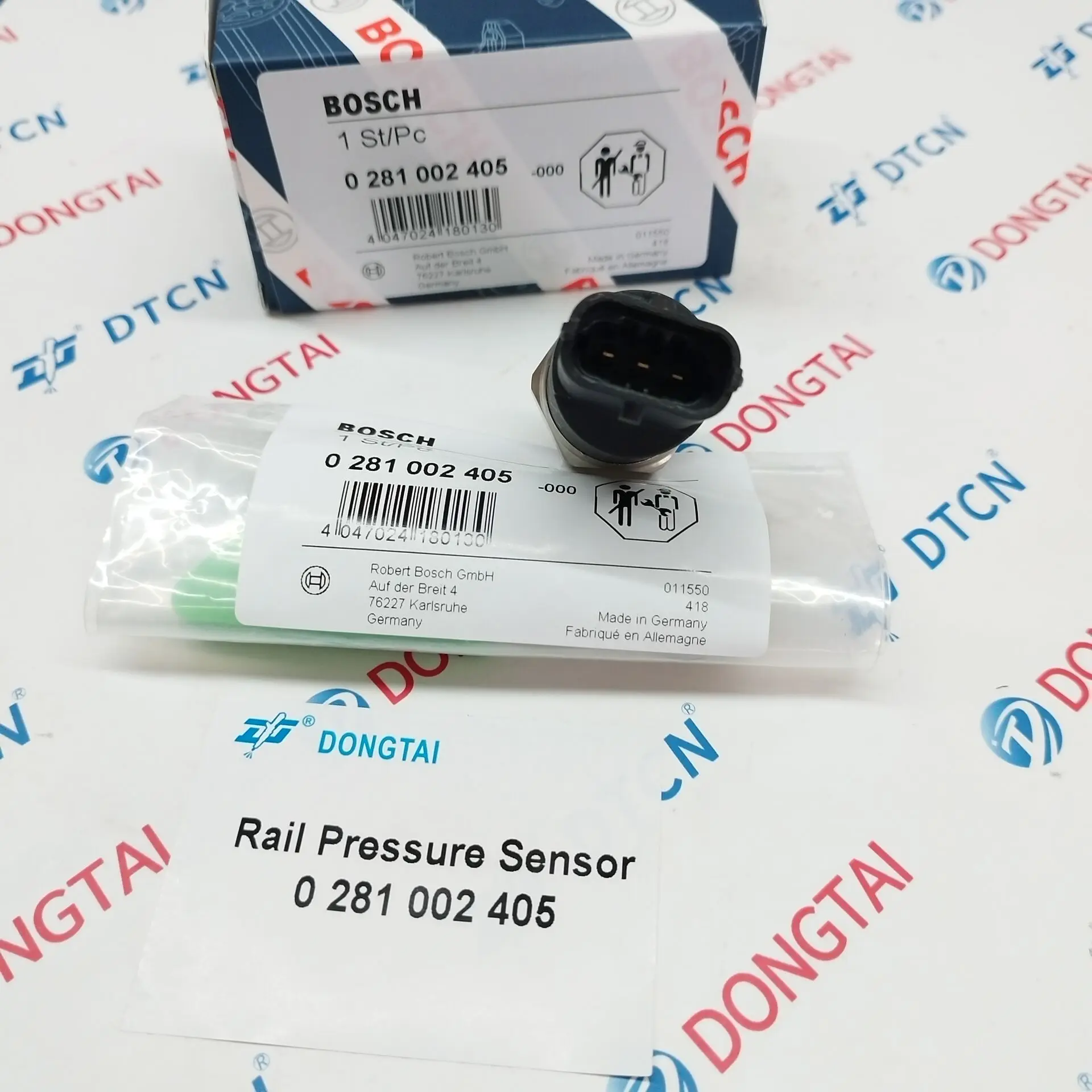 Diesel Fuel Rail Pressure Sensor 0281002405 0 281 002 405 for Daily MK3 ...