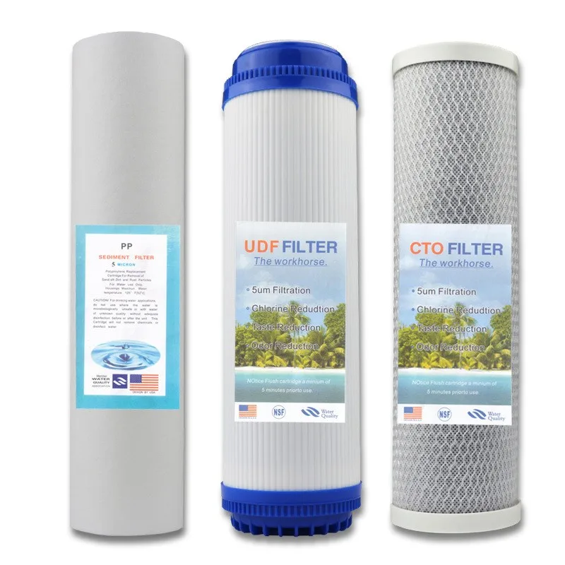 Customized Water Filter Cartridge Replacement - PP GAC CTO