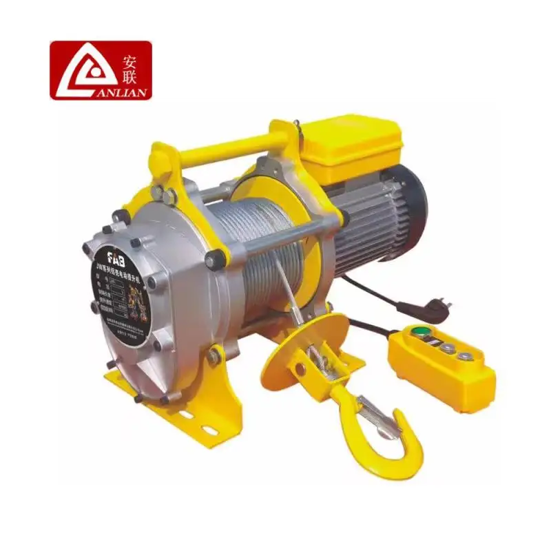 220v 200kg Mini Electric PA200 Wire Rope Hoist - Portable Lifting Tool