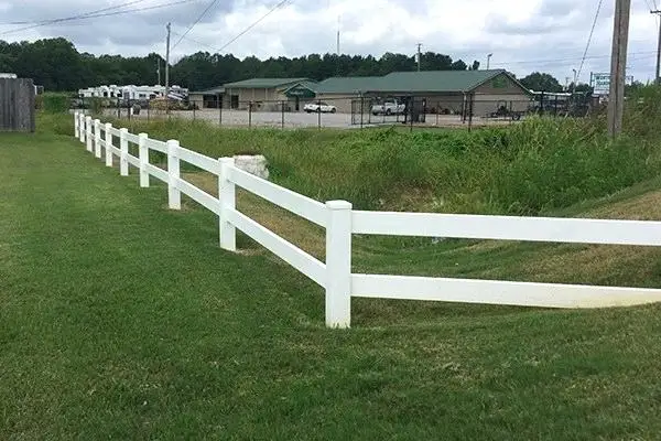 Two-rail PVC Plastic Ranch PVC Horse Ranch Farm Fence Manufacturer ...