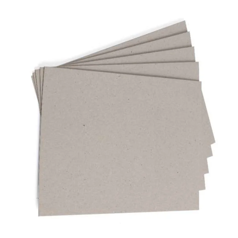 Custom Thickness Cardboard Sheets 650-2100gsm Grey Cardboard Reusable ...