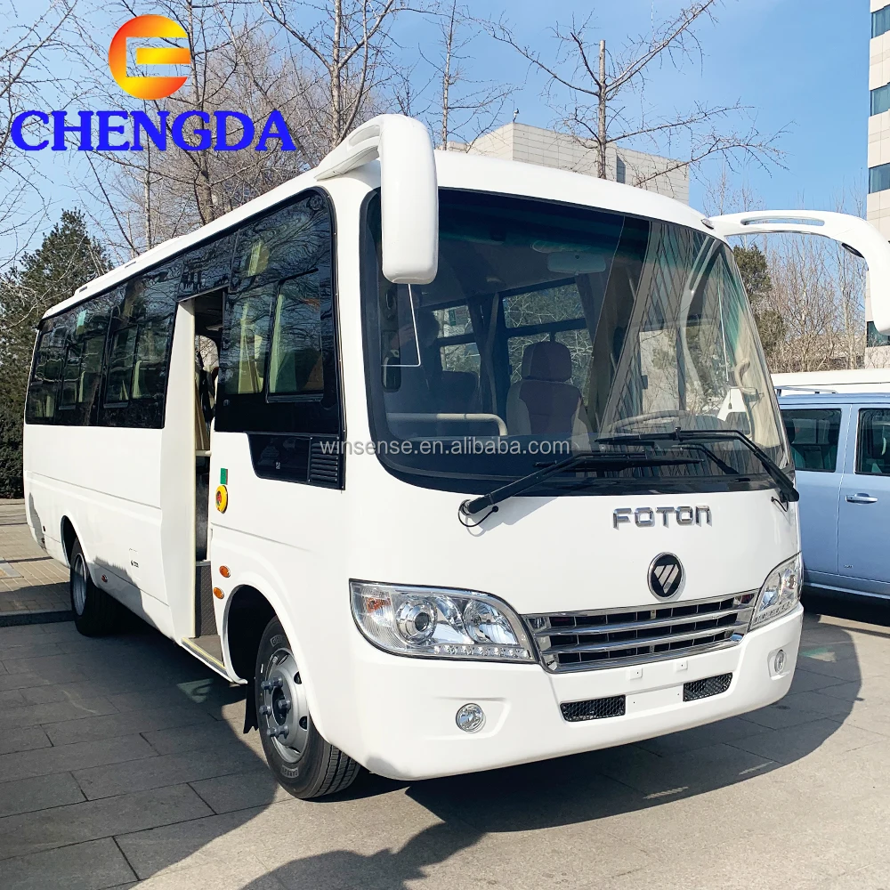 Foton 30 Seater Diesel Coaster Bus with Cummins Engine - Reliable ...