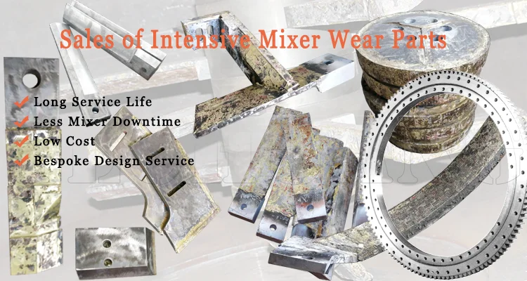 German R Series Intensive Mixer Scraper Blade for R24