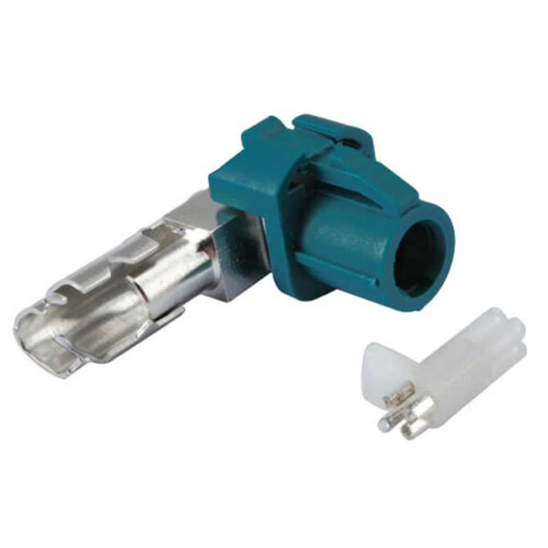 Car HSD Fakra Z Crimp Female Angled Connector for Dacar 535 4pole
