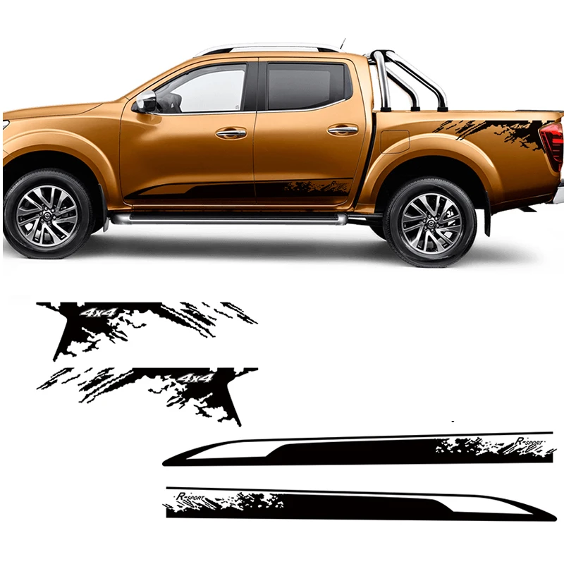 YCSUNZ Car Stickers for NAVARA NP300 2014-2020 - Customizable