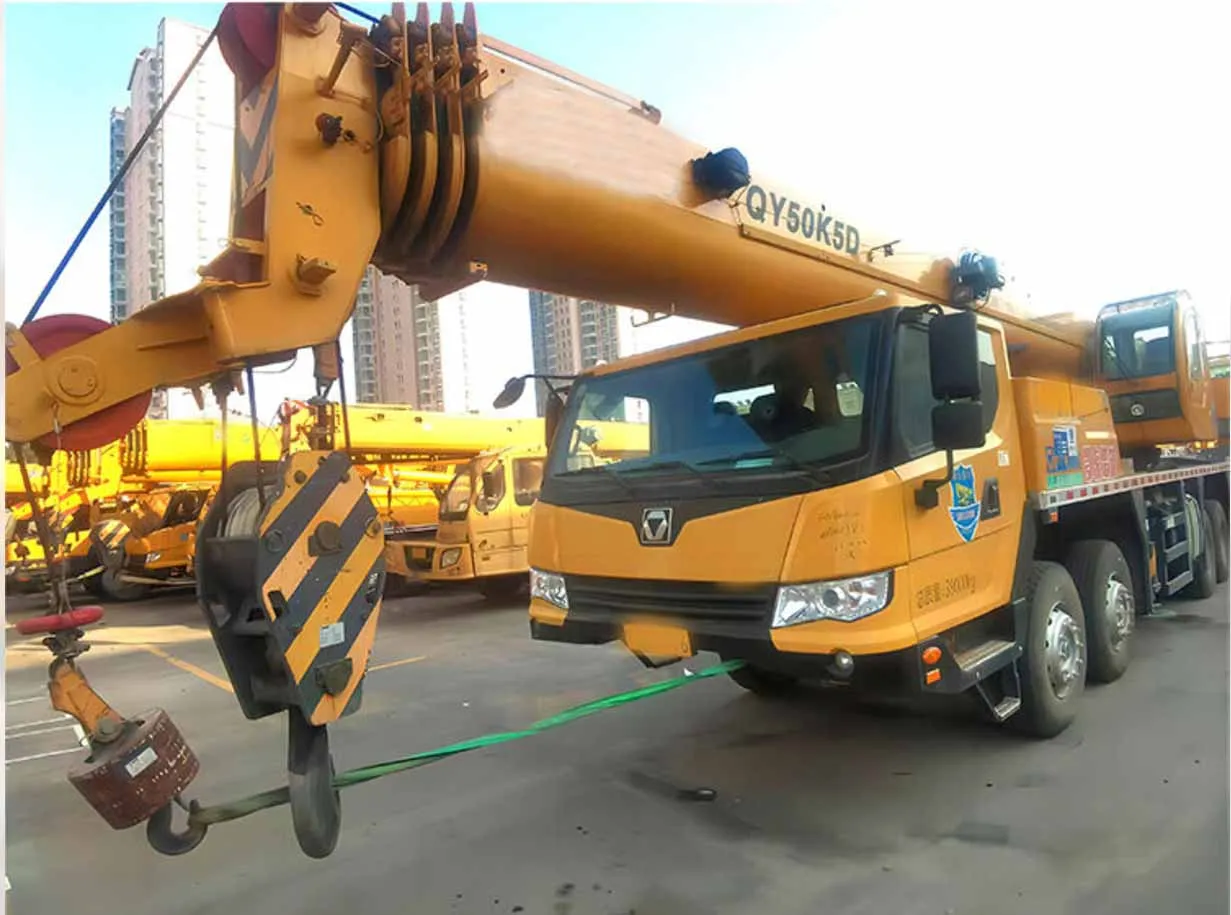 China Top Brand New Crane Truck QY50K5D 50Ton Truck Crane QY50K5D-5 for Sale| Alibaba.com