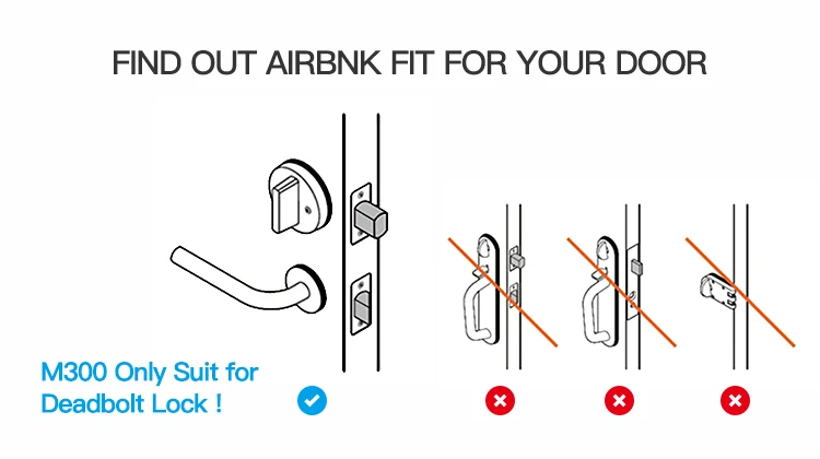 M300 Smart Sensor Auto Lock - Keyless Access for Doors