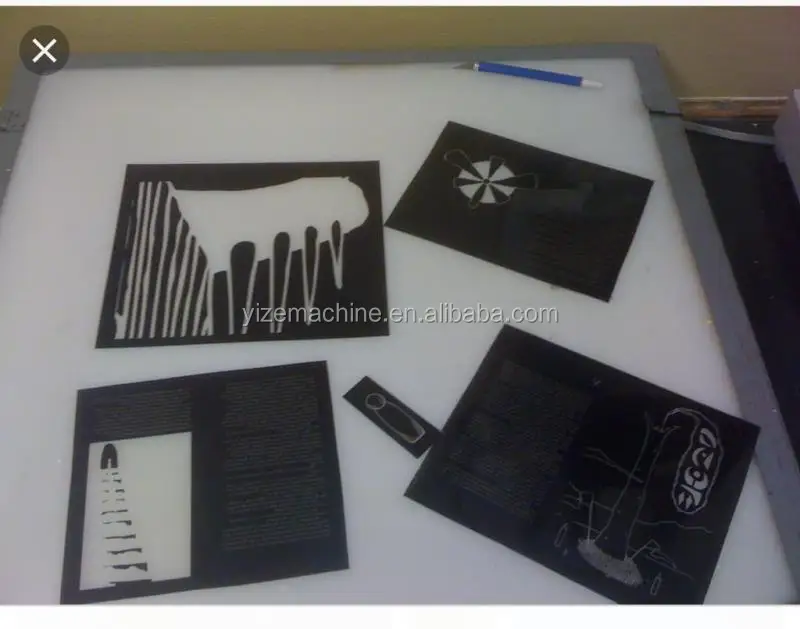 Industrial Offset Printing Polymer Plate Polymer Water Wash Cliche ...