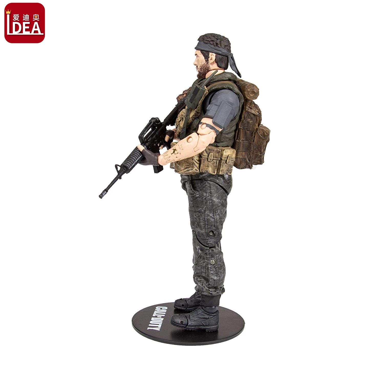 High-end Professional Custom PVC Soldier Combatant Action Figures