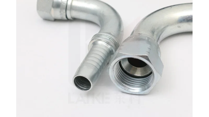 28641/28691 Female Jis Komatsu Metric 30 Degree Flare Hydraulic Fitting Hose Terminal In 45 And ...