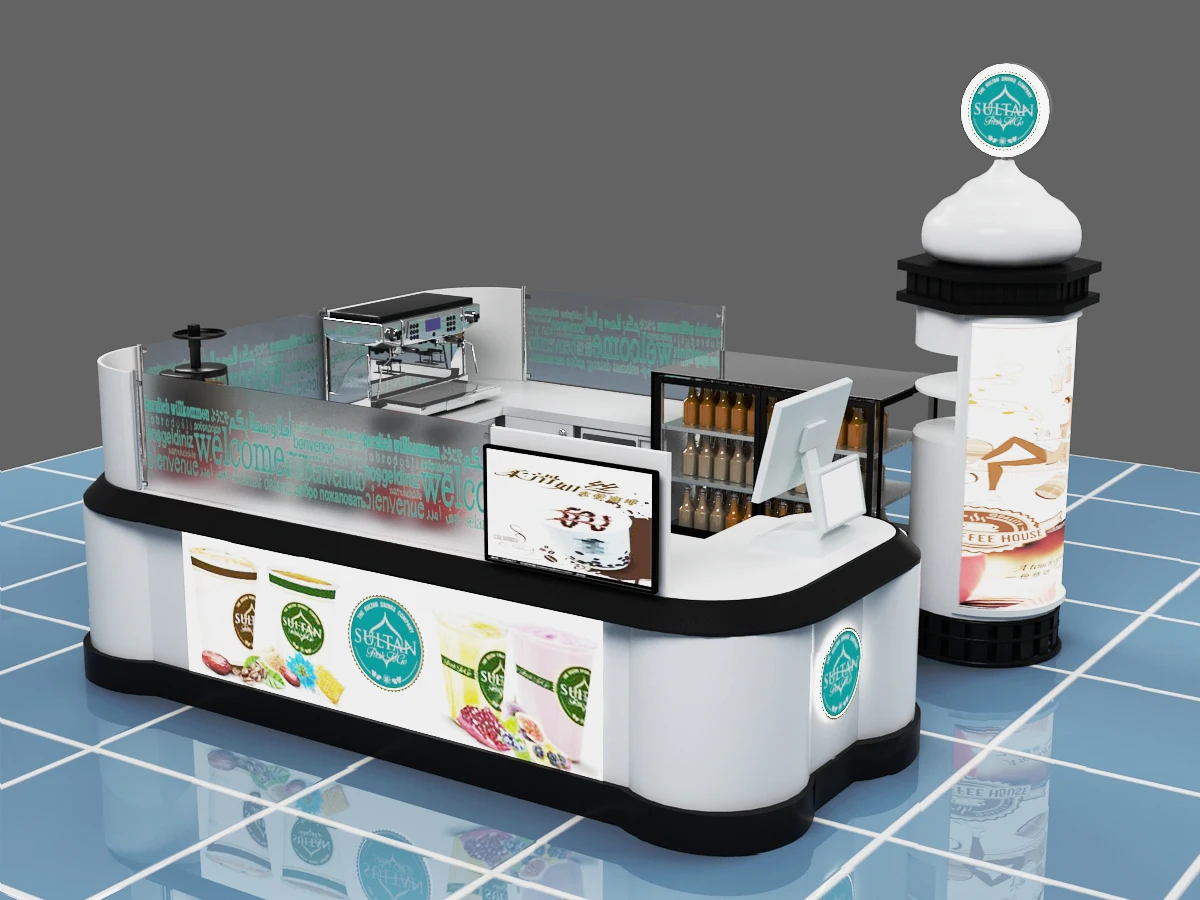 Innovative Kiosk Concept Designs - Customize Your Food Kiosk