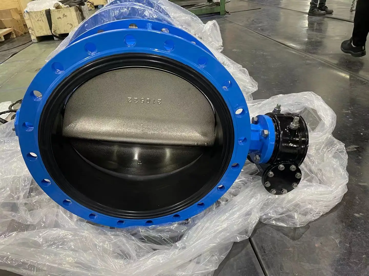 DN800 Double Flanged Butterfly Valve - GGG40 Body CF8M Disc PN10